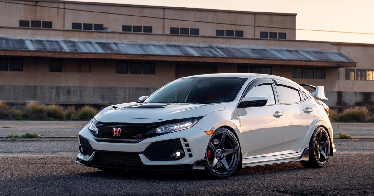 Honda Civic Type R - White - Forgestar CF5 - Custom -… | Forgestar