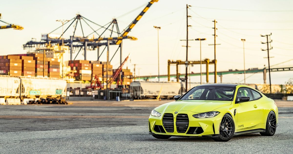 Sao Paulo Yellow BMW M4 G82 Competition - Forgestar F14… | Forgestar